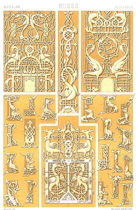 Auguste Racinet Lornement Polychrome Ii Das Polychrome Ornament