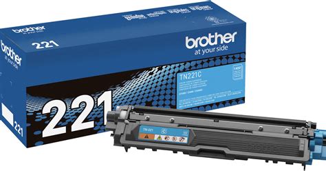 Brother TN221C Standard Yield Cyan Toner Cartridge TN221C B&H
