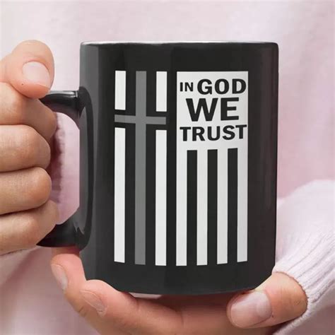 In God We Trust Patriotic Christian Coffee Mug