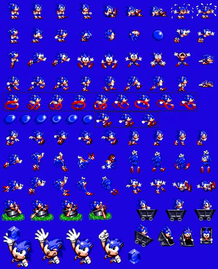 Sonic Spinball Sprites Fixed And Edited By Blur1992 On Deviantart