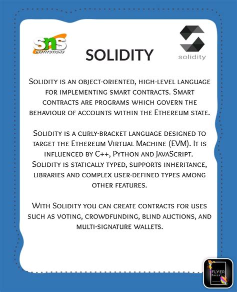 Vigneshwaran R On Linkedin Solidity Blockchain Snsinstitutions