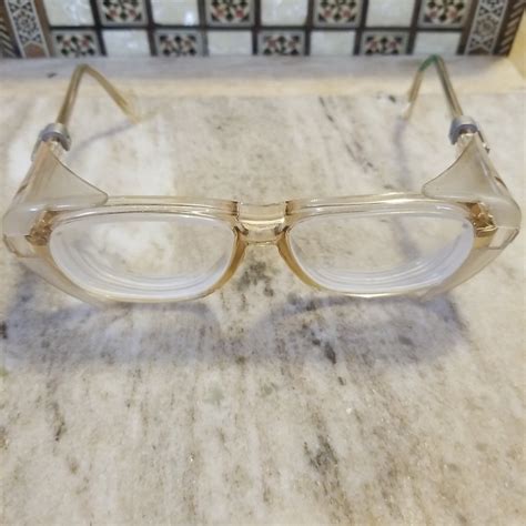 Vintage Titmus Safety Eyeglasses Frame Gem