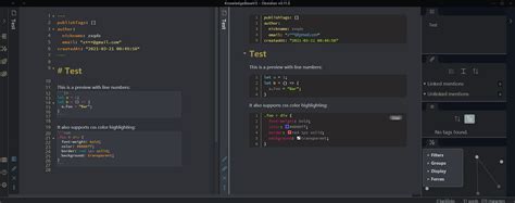 Preview Code Blocks With Line Number Optional Plugins Ideas Obsidian Forum