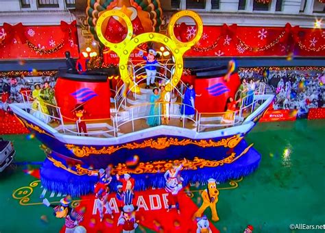 See The New Disney Float And Balloons In The Macys Thanksgiving Day