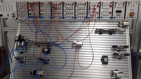 전기공압실습10 여자지연회로제어하기 Youtube