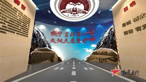 空军某部场站史馆 军队文化硬件 装饰 浙江米奥装饰工程有限公司