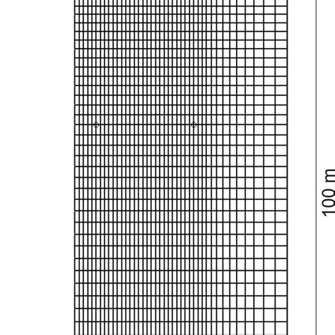 problem geometry and finite element discretization adopted only half