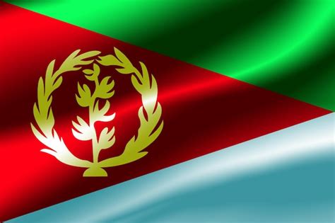 Premium Photo Flag Of Eritrea As The Background