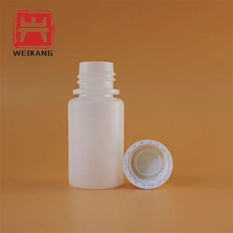 Plastic Lab Chemical Reagent Bottle 60 Ml Wide Mouth Sample Sealing