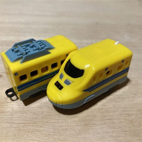 カプセルプラレール 923形ドクターイエロー 中間車 後尾車カプセルプラレール｜売買されたオークション情報、yahooの商品情報を