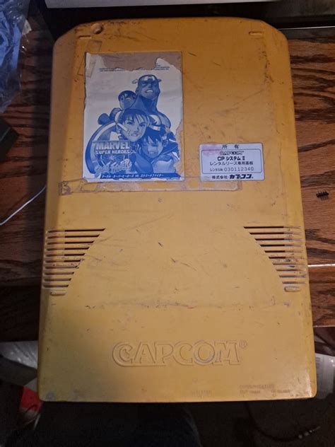 FOUND Yellow Cps2 Case Board Arcade Projects Forums