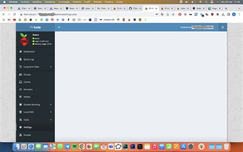The Settings Page Is Not Displayed Community Help Pi Hole Userspace