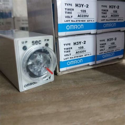Promo Timer Omron H3y22 10 Detik 220vactimer H3y 2 10s 220vac Diskon
