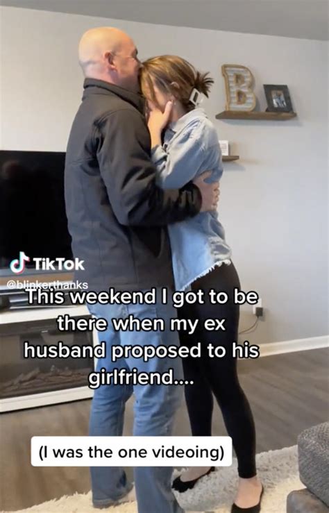 Mom Films Special Moment Her Ex Husband Proposes To His Girlfriend