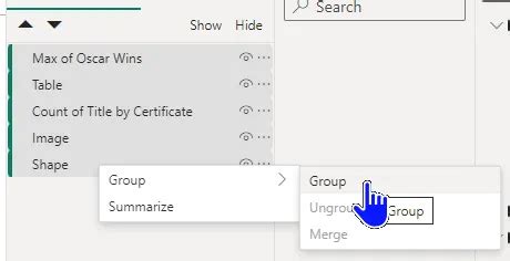 Using The Selection Pane In Power BI