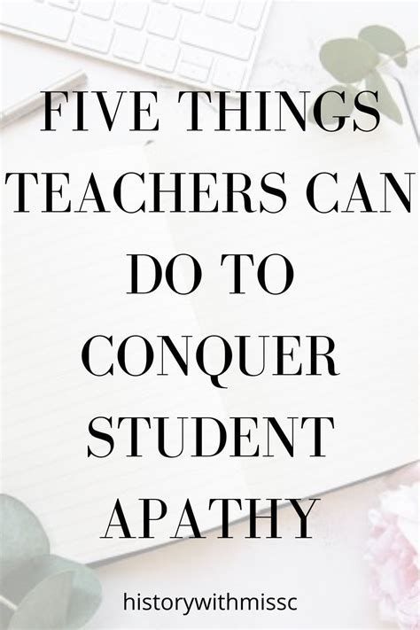 5 Ways To Overcome Student Apathy In Middle School Classroom