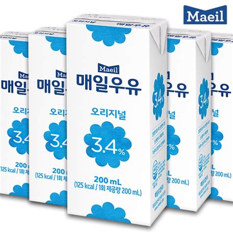 매일유업 매일멸균우유 200mlx12개 티몬