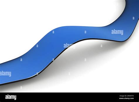 Abstract Blue Geometric Isolate On White Background Vector
