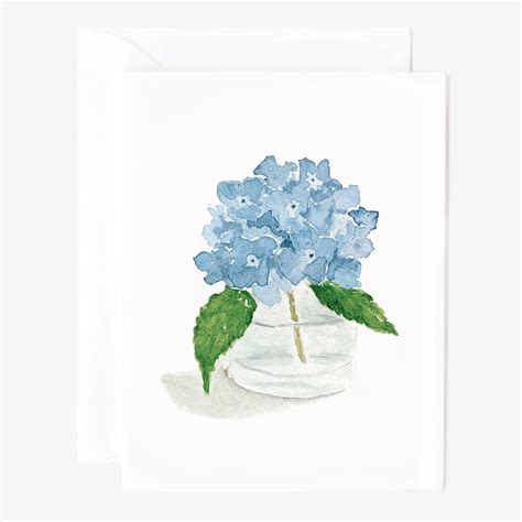 Hydrangea Notecards Wasson Nursery