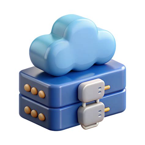 Elegant Abstract Cloud Computing Server Farm Illustration Premium 59125936 Png