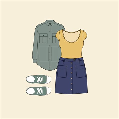 Sew A Spring Capsule Wardrobe With A Versatile Shacket Spring Capsule Wardrobe Capsule