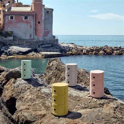 Kartell Componibili Bio 3 Elements Container