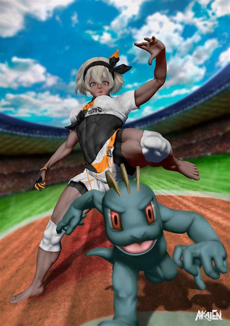 Pokemon Trainer Bea By Akaien Art On Deviantart