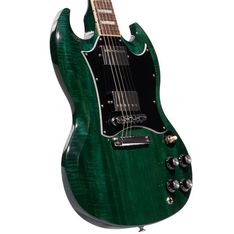 Gibson Sg Standard Custom Color Electric Guitar Translucent Teal