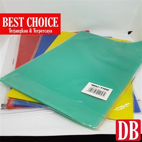 Jual Map Bening Map L Transparan 12 Pcs Shopee Indonesia