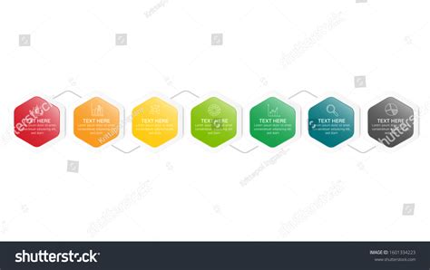 Infographics Process Flow Design Vector Stock Vector Royalty Free Shutterstock