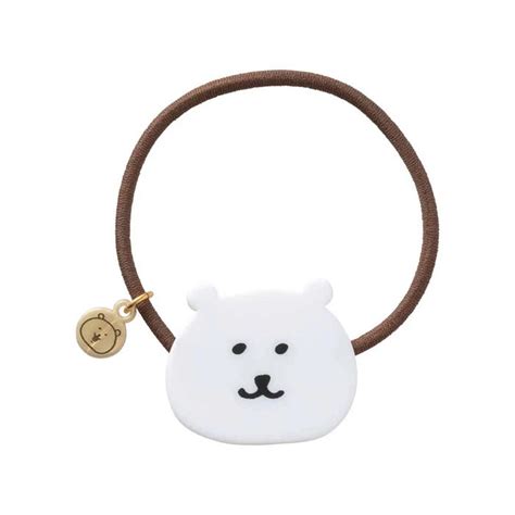 치이카와 나가노 농담곰 페이스 헤어고무 위시버킷