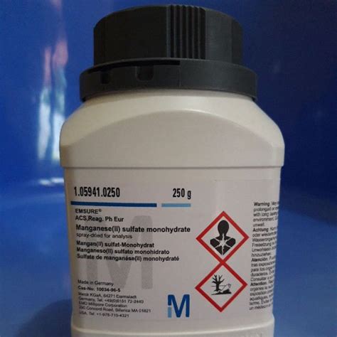Jual Mangan Sulfate Ll Manganese Sulfat Merck Shopee Indonesia