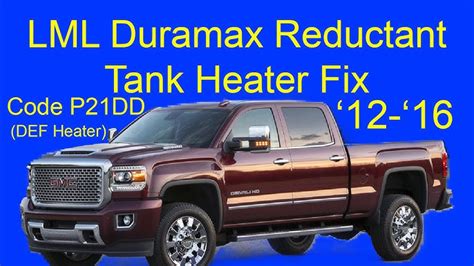 2011 Duramax Lml P205b Reductant Tank Temp Sensor Heater 59 Off