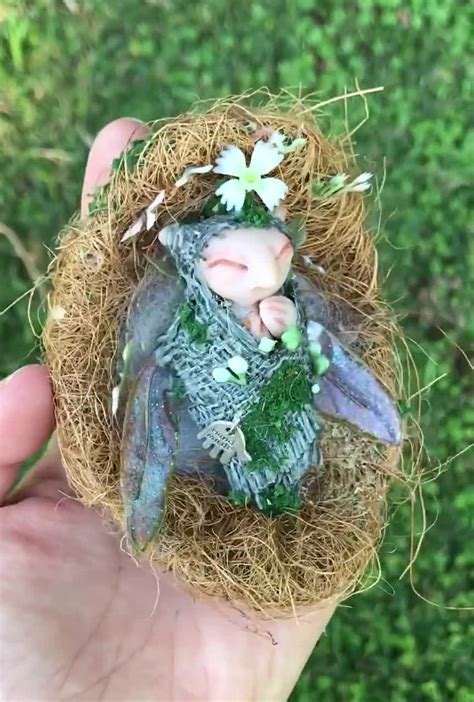Fairy Babiespixie Babiespolymer Clay Babies Sold As Units Art Dolls Art
