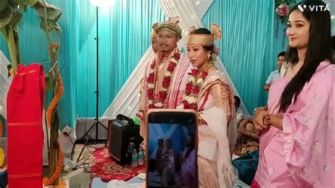 আহোম সকলৰ চকলং বিয়া এখন চাওঁ আহক 🙏 মই কেনেকুৱা কাপোৰ পিন্ধিছিলো