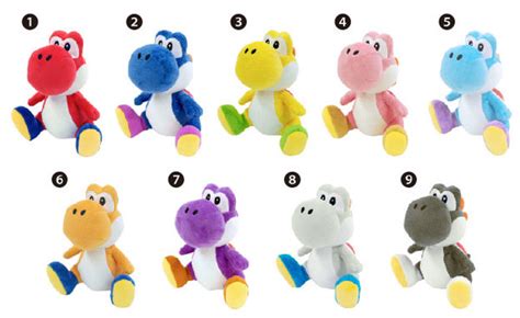 Sanei Boeki Releasing 9 New Yoshi Plush Dolls The Gonintendo Archives