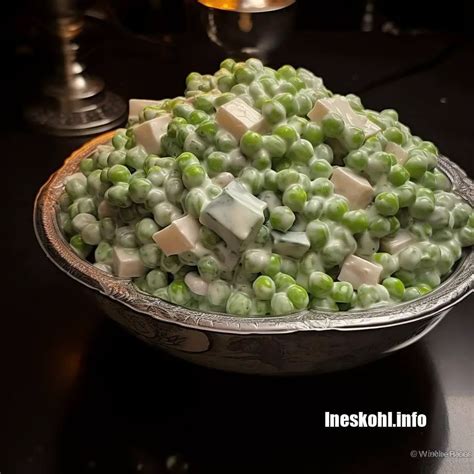 Classic Pea Salad Ineskohl Kitchen
