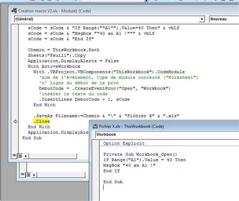 Vba Probl Mes De Format De Fichier