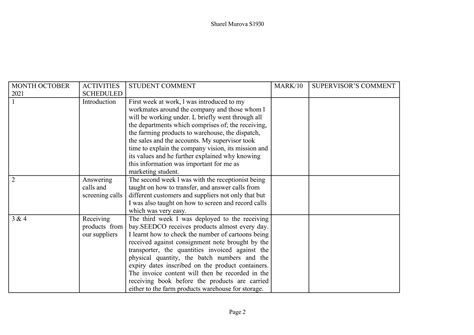 Internship Log Book Pdf