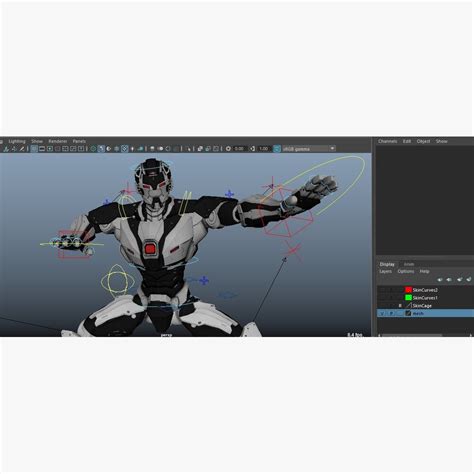 Robot Character Rig Rts03 3d Model Download Robots On Robot Character Rig Rts03 3d Model Download Robots On
