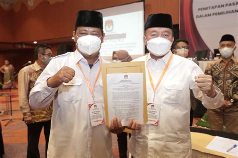 Akhirnya Rapat Pleno Terbuka KPU Tetapkan Gubernur Wakil Gubernur Kalsel Terpilih Jejakrekam