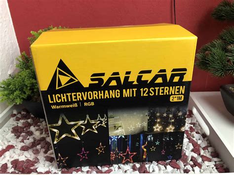 Salcar Led Lichterkette Stern Nickitestet