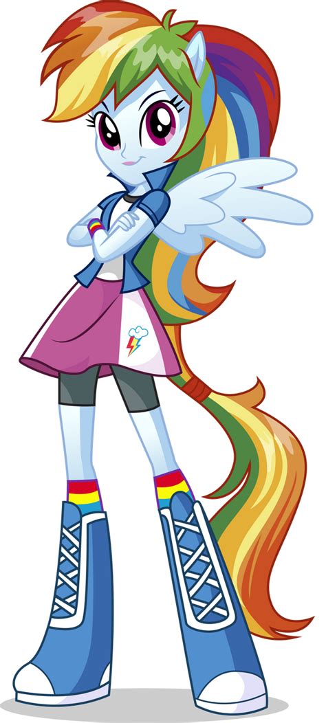 Rainbow Dash Eqg By Illumnious On Deviantart