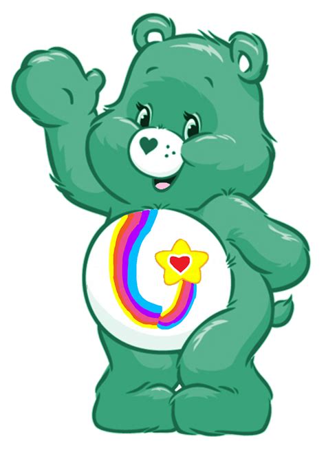 Care Bears Thanks A Lot Bear Happy Pose 2d By Joshuat1306 On Deviantart