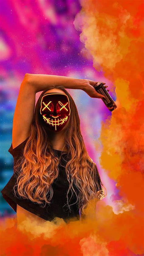 Anonymous Female Mask