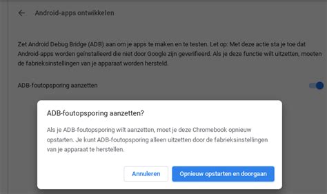 Cannot Enable Adb Debugging R Chromeos