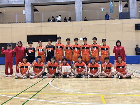 令和6年度 新潟県高等学校秋季地区体育大会 優勝 バレーボール部（男子）