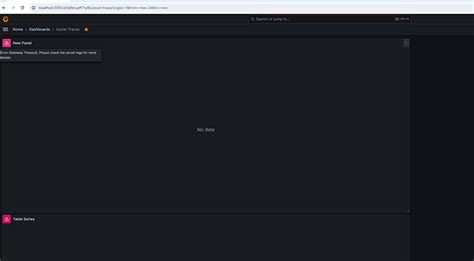 Error Gateway Timeout Please Check The Server Logs For More Details