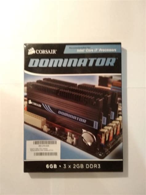 Corsair Dominator 6gb 3x2gb Ddr3