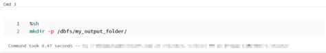 How To Get The Cell S Output Data From A Azure Databricks Notebook To A File Stack Overflow